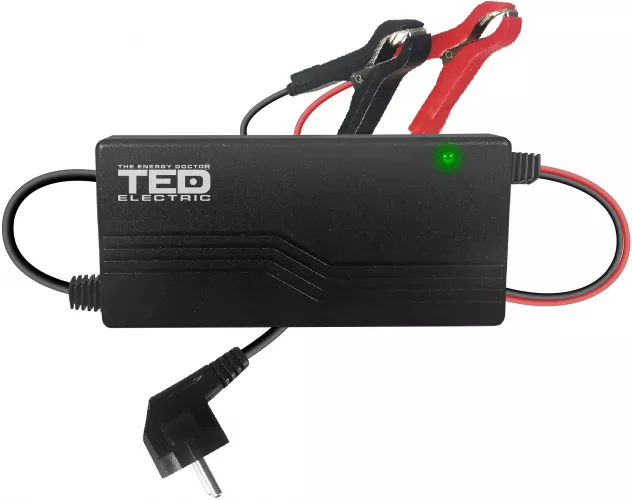 Incarcator cu debransare VRLA AGM 12V 10A TED - PM1 ELS071 - cel.ro