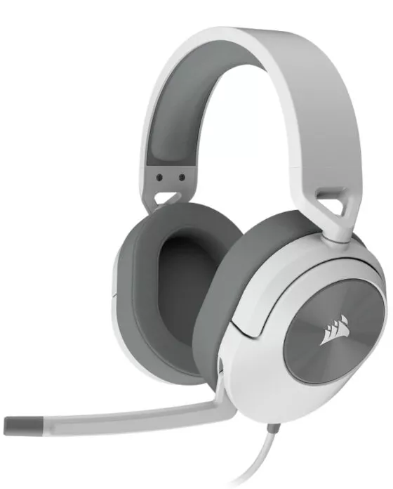 Casti Gaming Over-ear Corsair HS55 WIRELESS Alb CA-9011281-EU ca ...