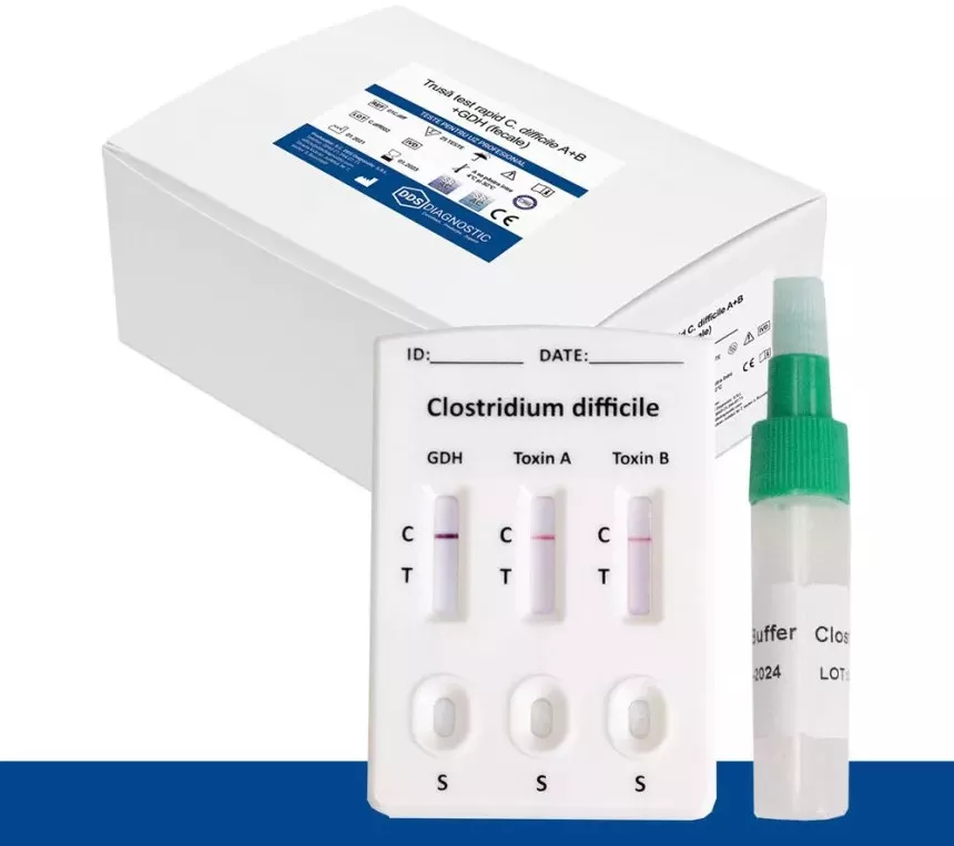 Set 2 bucati Test rapid Clostridium difficile Toxina A+B+GDH din ...