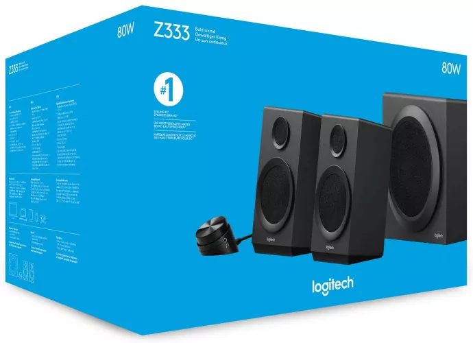 Boxe Logitech Z333 2.1 40W 980-001202 Negru 980-001202