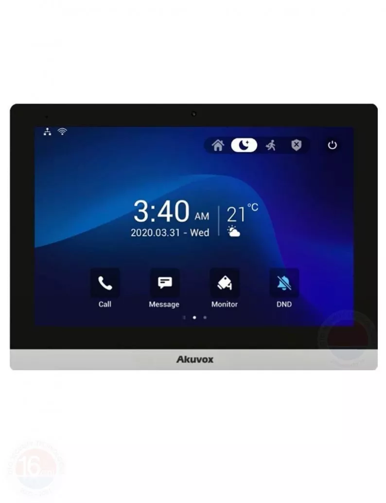 Monitor videointerfon Akuvox IP SIP 10inch voice assistant C319A - cel.ro
