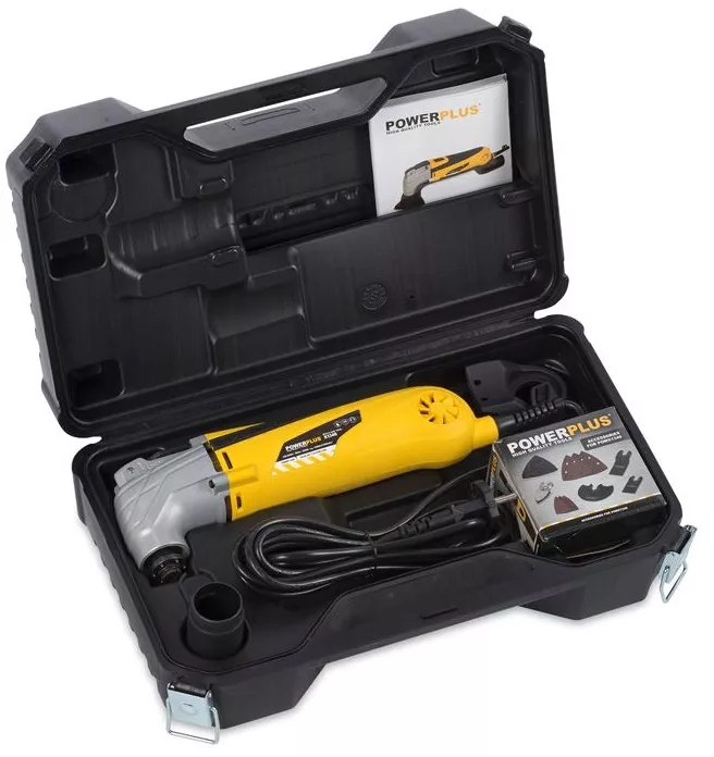 Unealta multifunctionala Powerplus POWX1346 300W 21000RPM 30 Accesorii ...