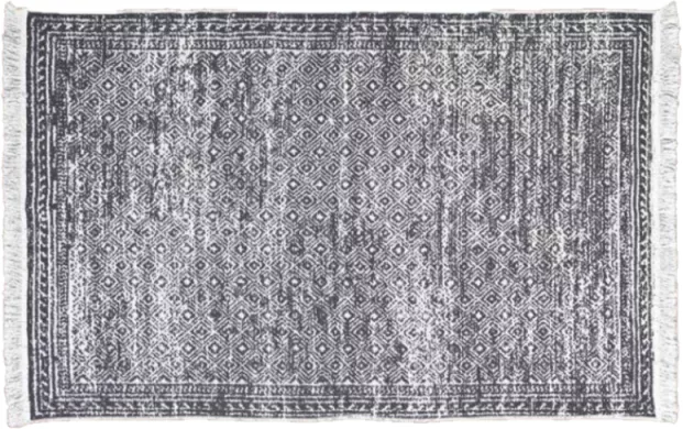 Covor turcesc cu ciucuri 160 x 230 cm 60 bumbac 20 poliester 10 viscoza ...