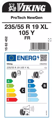 Anvelopa de vara VIKING ProTech NewGen 235/55R19 105Y XL cu protectie ...