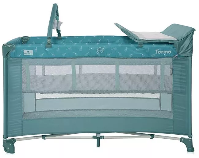 Patut pliabil Torino Plus 2 nivele cu accesorii Arctic Floral 1008047 ...