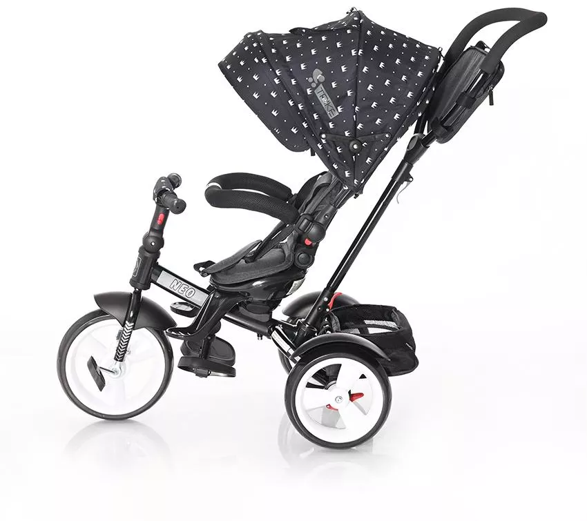 Tricicleta multifunctionala 4in1 Neo Black Crowns New 1005033 2106 - cel.ro