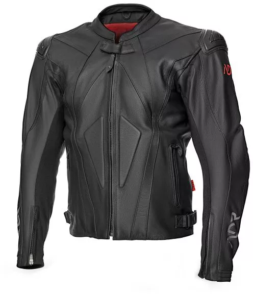 Geaca moto piele Adrenaline Symetric negru marime M ADR0301/20/10/M ...