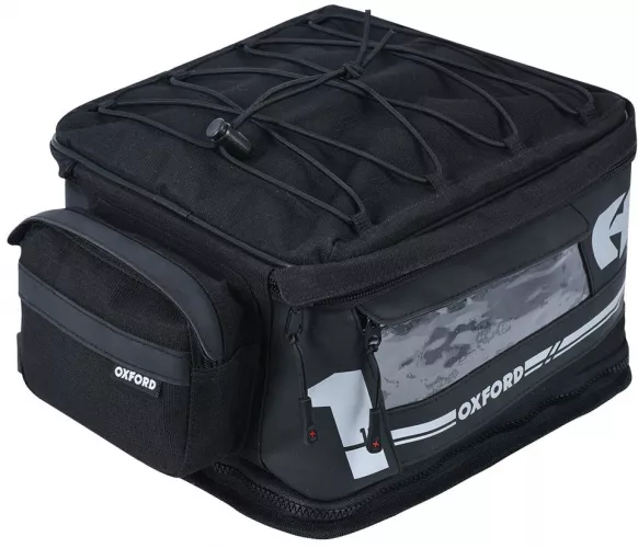 Geanta codita moto Oxford F1 Tail Pack negru 18L OL448 - cel.ro