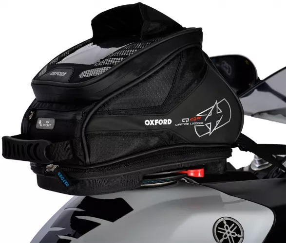 Geanta rezervor moto Oxford Q4R prindere rapida negru 4L OL290 - cel.ro