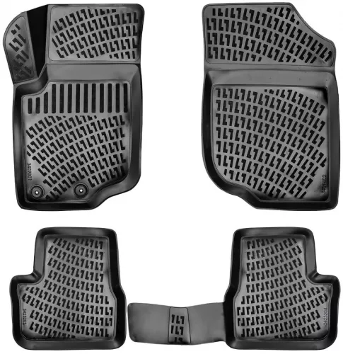 Set covorase auto din cauciuc tip tavita Peugeot 207 2006-2014 59184 - cel.ro