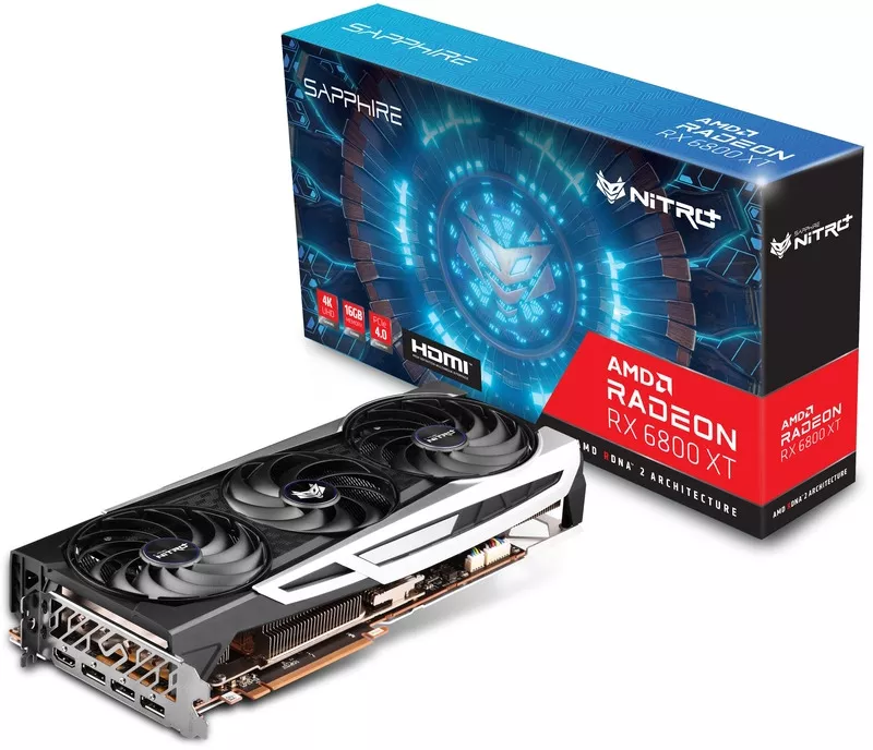 Placa video Sapphire Radeon RX 6800 XT NITRO+ 16GB GDDR6 256-bit 11304 ...
