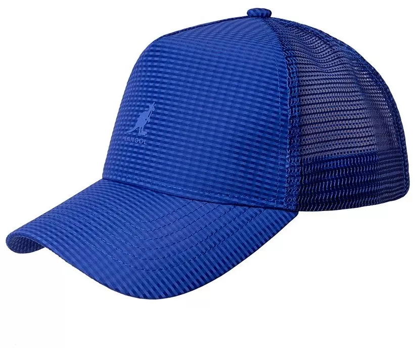 Sapca Kangol Seersucker Mesh Trucker Albastru K5339-Albastru - cel.ro