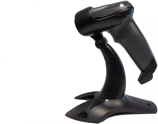 Cititor coduri de bare HPRT N100 2D cu stand USB negru 76f_A69 - cel.ro