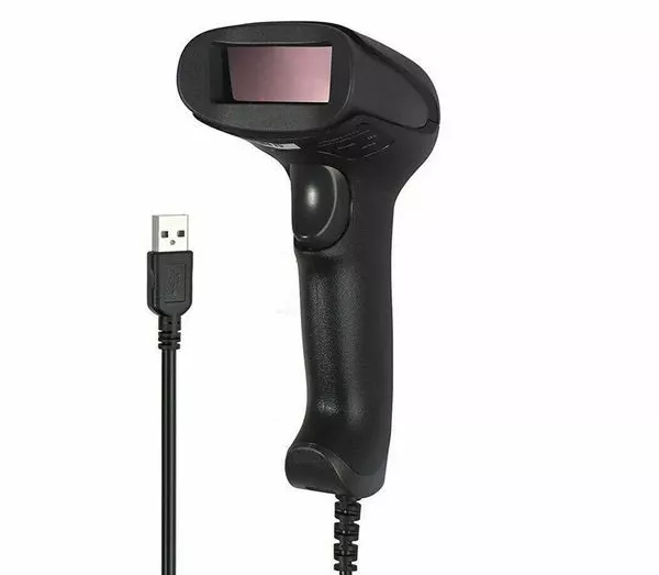 Cititor coduri de bare cu cablu USB 1D Culoare - negru Q-A202 - cel.ro