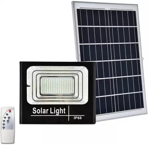Lampa LED cu panou solar telecomanda 60W MRKT7616 - cel.ro