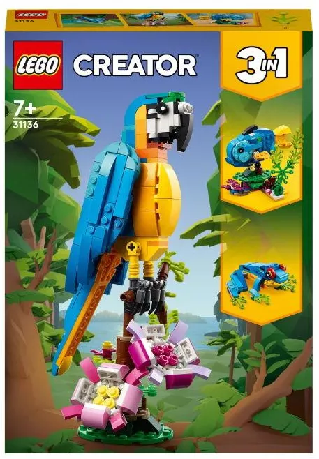 LEGO Creator 3 in 1 Papagal exotic 31136 lego31136 - cel.ro