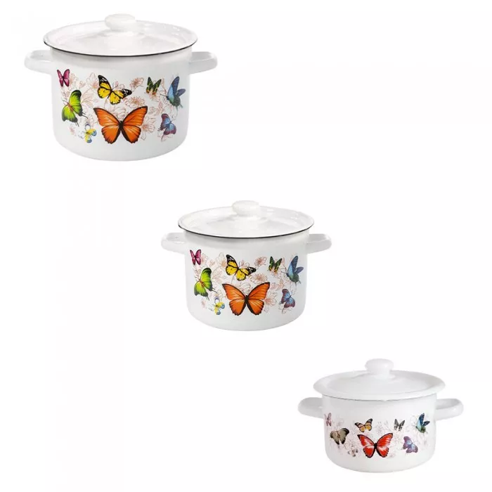 Set 3 oale PEPERUDA emailate 2L 3L 5 5L