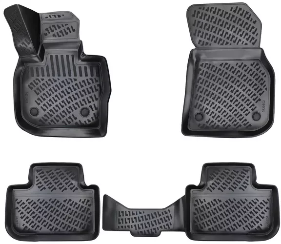 Set covorase auto din cauciuc tip tavita BMW X3 G01 2017- 58055 - cel.ro