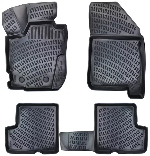 Set covorase auto din cauciuc tip tavita pentru Dacia Duster 4X4 2017- 58090 - cel.ro