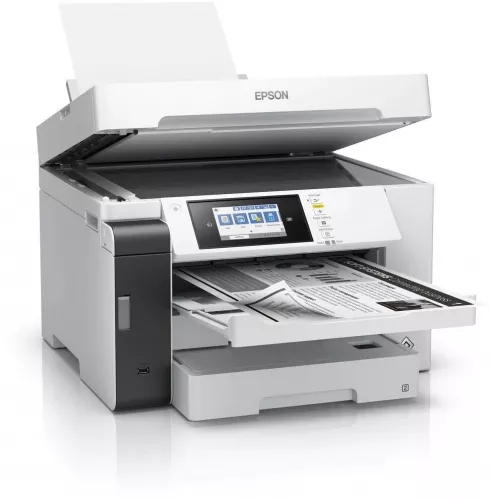 Imprimanta inkjet ciss monocrom Epson M15180 A3 duplex ADF USB 2.0 Wi ...