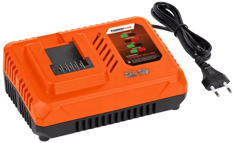Incarcator PowerPlus-Dual Power Powdp9051 pentru acumulatori de 20V si 40V