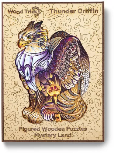 Puzzle 2D Colorat Grifon Wood Trick 183 piese yopb_82470409 - cel.ro