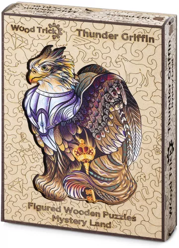 Puzzle 2D Colorat Grifon Wood Trick 183 piese yopb_82470409 - cel.ro