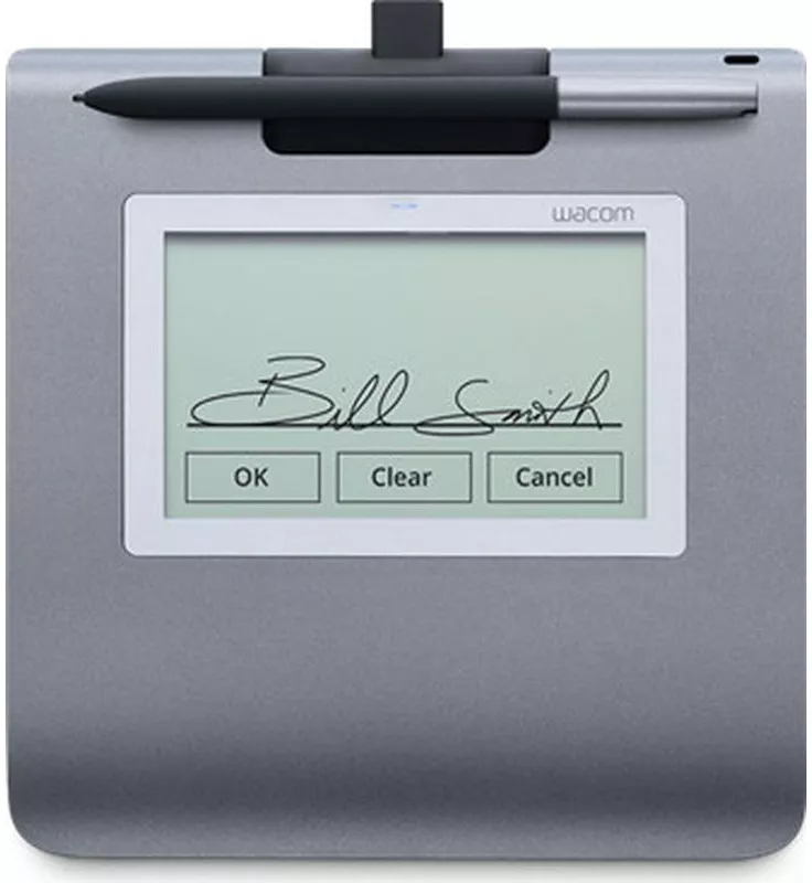Tableta grafica pentru semnatura olografa WACOM LCD Signature Pad STU ...