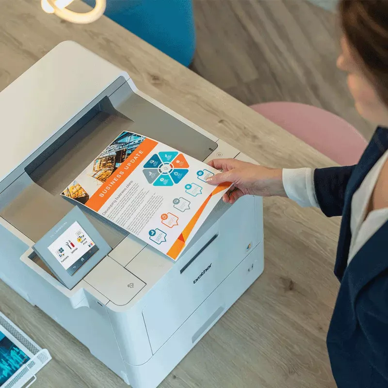 Imprimanta Brother HL-L9470CDN Laser Color Format A4 Duplex Retea NFC ...