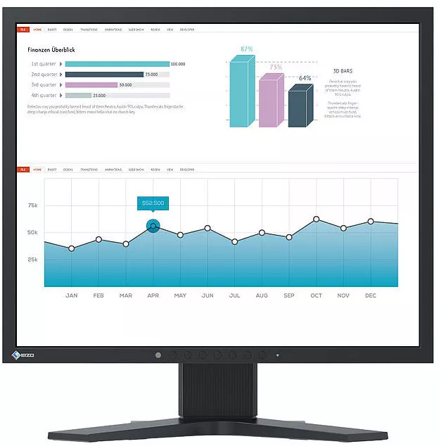 Monitor LED Eizo FlexScan S1934H-BK 19 inch SXGA IPS 14 ms 60 Hz s1934h ...
