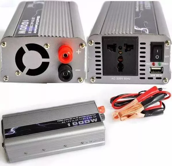 Invertor convertor 12v la 220V 1000W USB 1000wusb - cel.ro