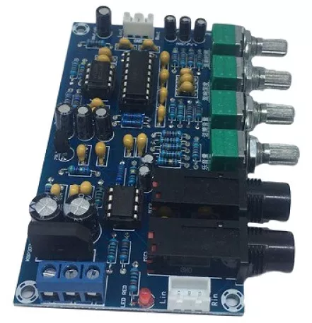 Modul amplificator microfon dual cu XH-M173 1489 - cel.ro
