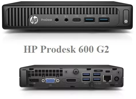 Mini PC HP 600 G2 Intel Core I3-6100T 8GB DDR4 SSD 128GB Intel and la ...