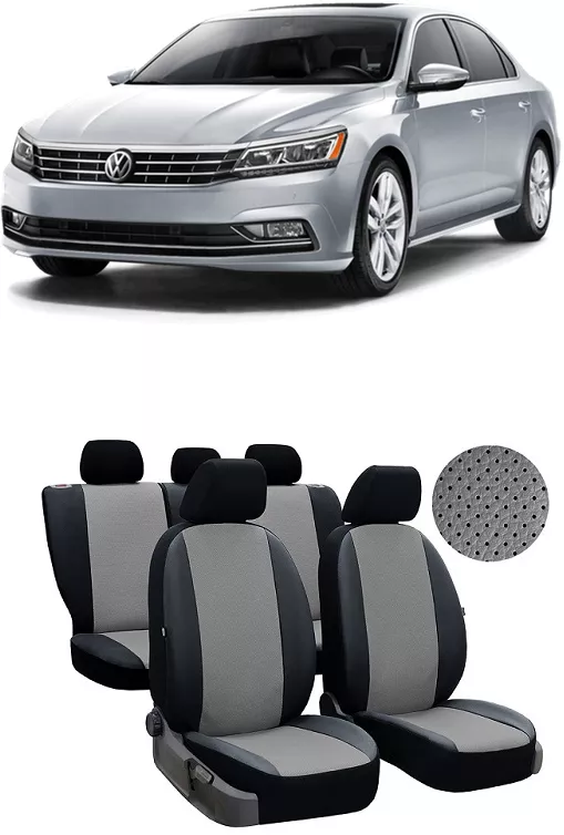 Set huse din piele perforata VW Passat B8 2014-2018 sq8o_66734869 - cel.ro