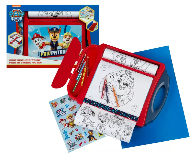 Kit de colorat PAW PATROL Poster Studio Pagini de colorat 10m PPAT4053
