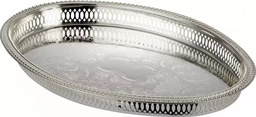 Tava argintata ovala 694 Azay - cel.ro