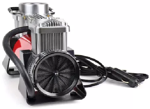 Compresor auto profesional 2 cilindri alimentare 12V 60l/min in cutie ...