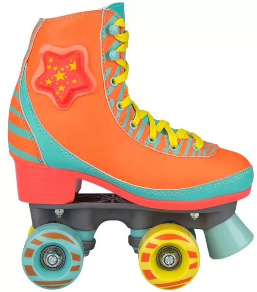 Role copii Quad Nijdam Led Star Zebra marime 37-38 aky532990 - cel.ro