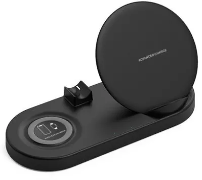 Dispozitiv de incarcare universal wireless 5 in 1 cu tehnologie USB QC2.0