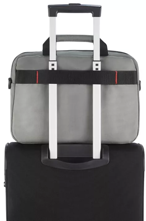 Geanta laptop Samsonite Guardit 2.0 Gri cu buzunar frontal si ...