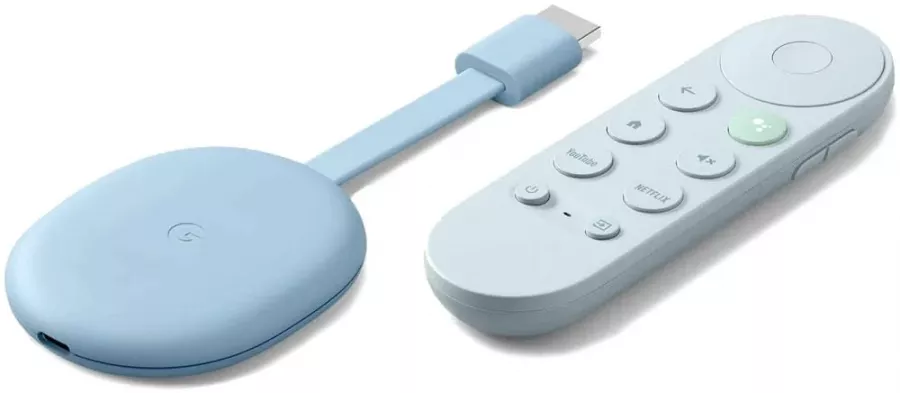 Google Chromecast TV 4K HDMI Bluetooth Wi-Fi Blue la CEL.ro