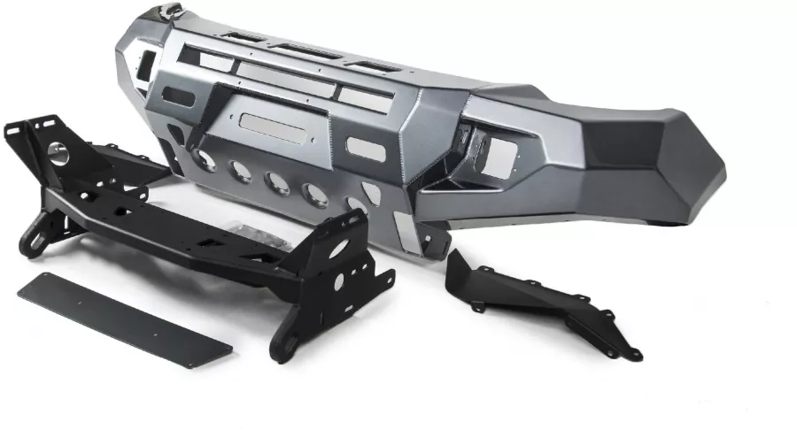 Bullbar HD bara fata pentru Mitsubishi L200 / Triton 2015-2019 din aluminiu - cel.ro