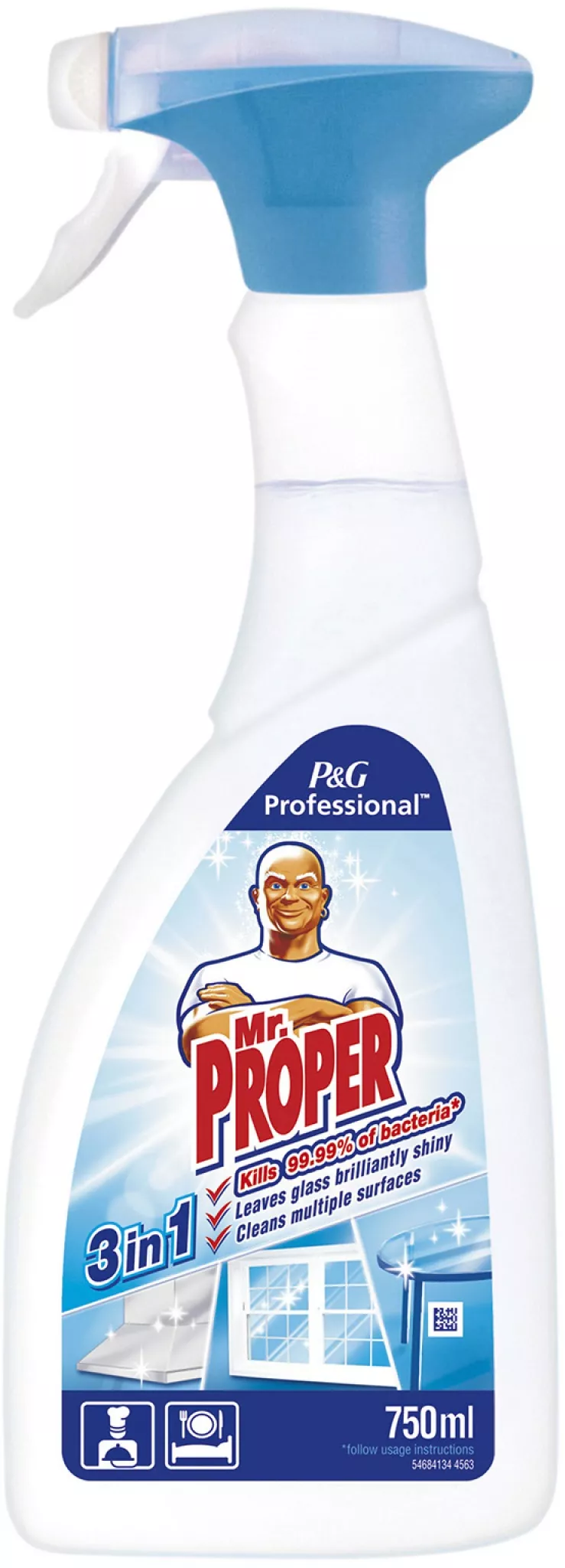 Mr. Proper 3 In 1 Cu Pulverizator Solutie Pentru Curatarea Si ...