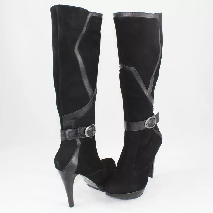 Cizme dama piele naturala - Nike Invest negru - Marimea 40 jvif ...