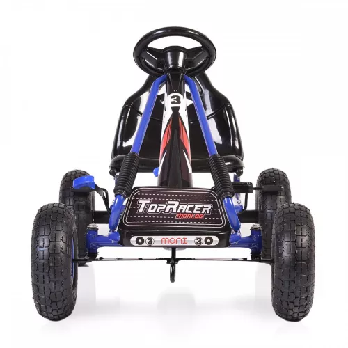 Kart cu pedale si roti gonflabile Top Racer Bleu GA815 aky530398 - cel.ro
