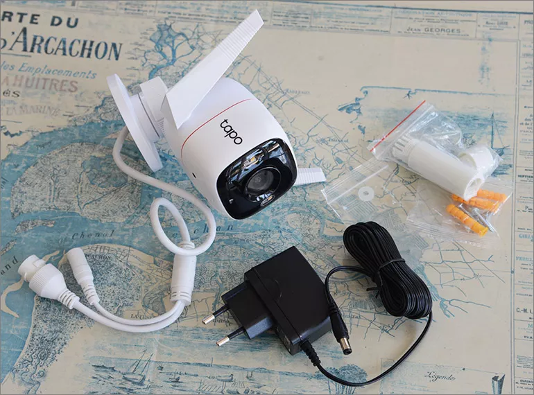 CAMERA IP Exterior TP-LINK Tapo c320ws 2K QHD 2560x1440 IP66 dist. IR ...