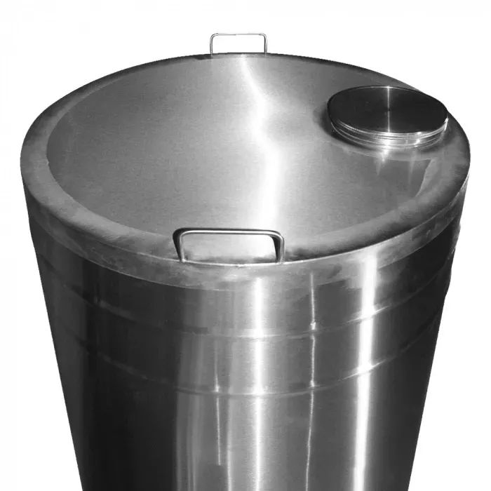 Butoi inox alimentar 100 litri cu dop filet si canea inox b100 - cel.ro