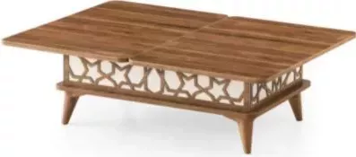 Masuta de cafea extensibila multifunctionala Still nuc-antracit ...