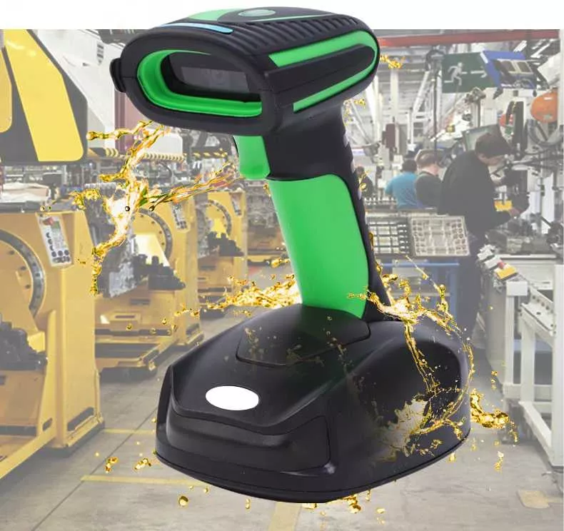 Cititor coduri de bare industrial model LP-WE35D cu cradle 2D bluetooth ...