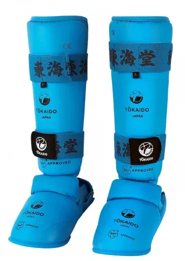 Tibiere cu botosei WKF albastre Tokaido gczh_410507416 - cel.ro